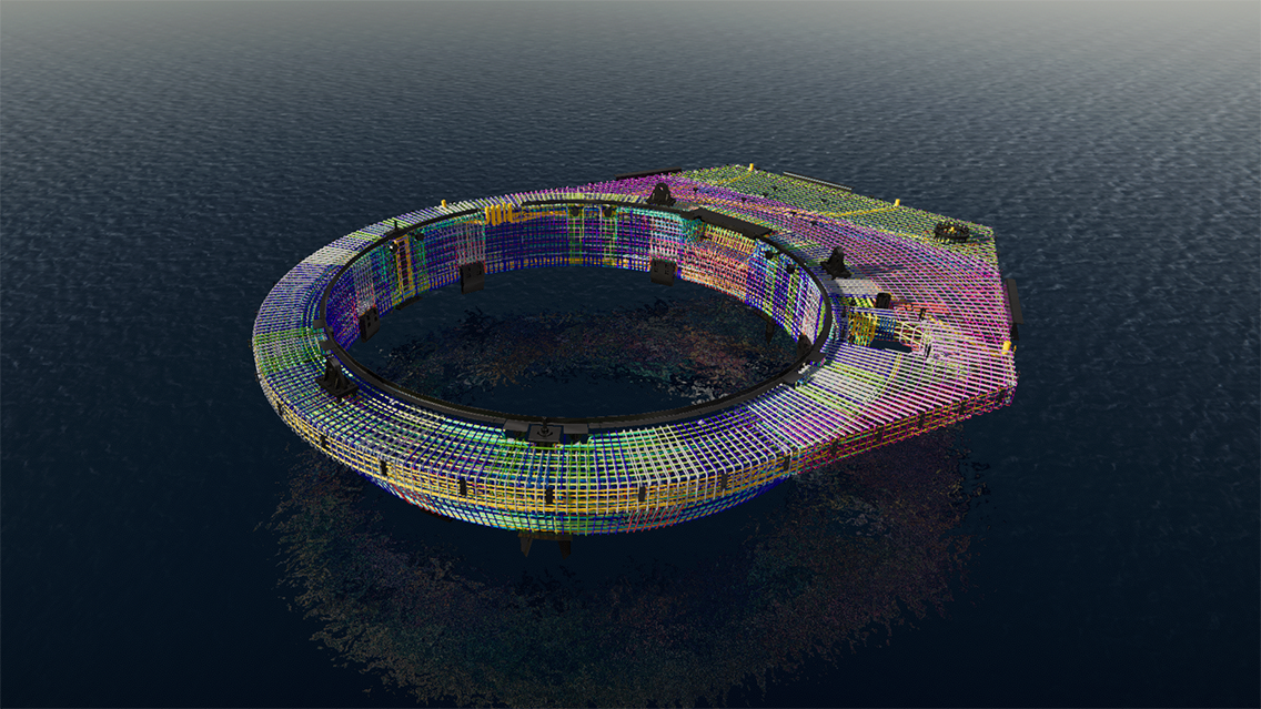 Offshore wind farm platform | Tekla